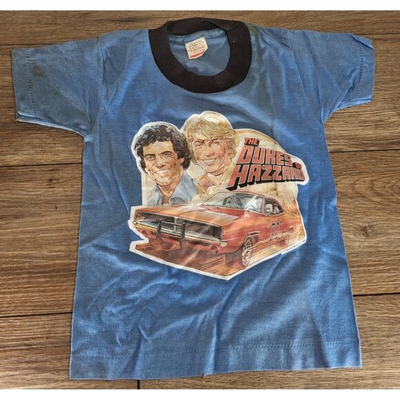 T-shirt Serie Tv Vintage T-SHIRT THE DUKES Of Hazzard Inspired Bo And ...